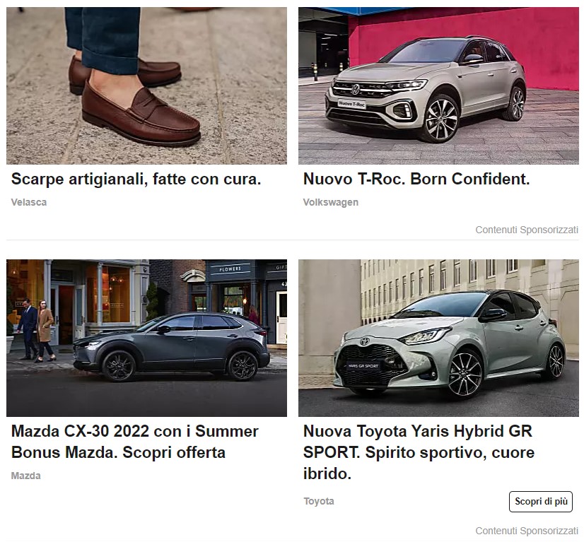 Per la pubblicità nativa è meglio Taboola o Outbrain ? - Ads a 360 Gradi